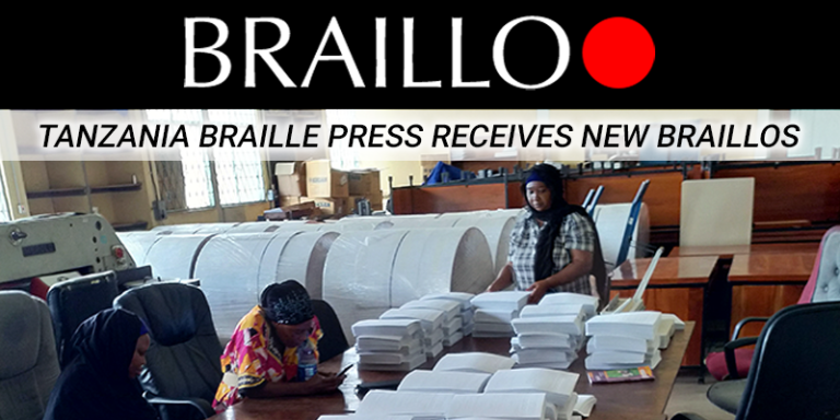 Tanzania Braille Printing Press Receives New Braillo 650 SW's - Braillo ...